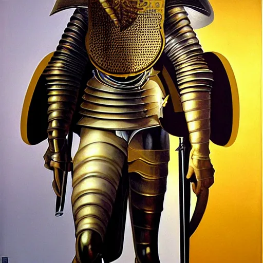 unique knight adventurer portrait, monumental painting | Stable ...