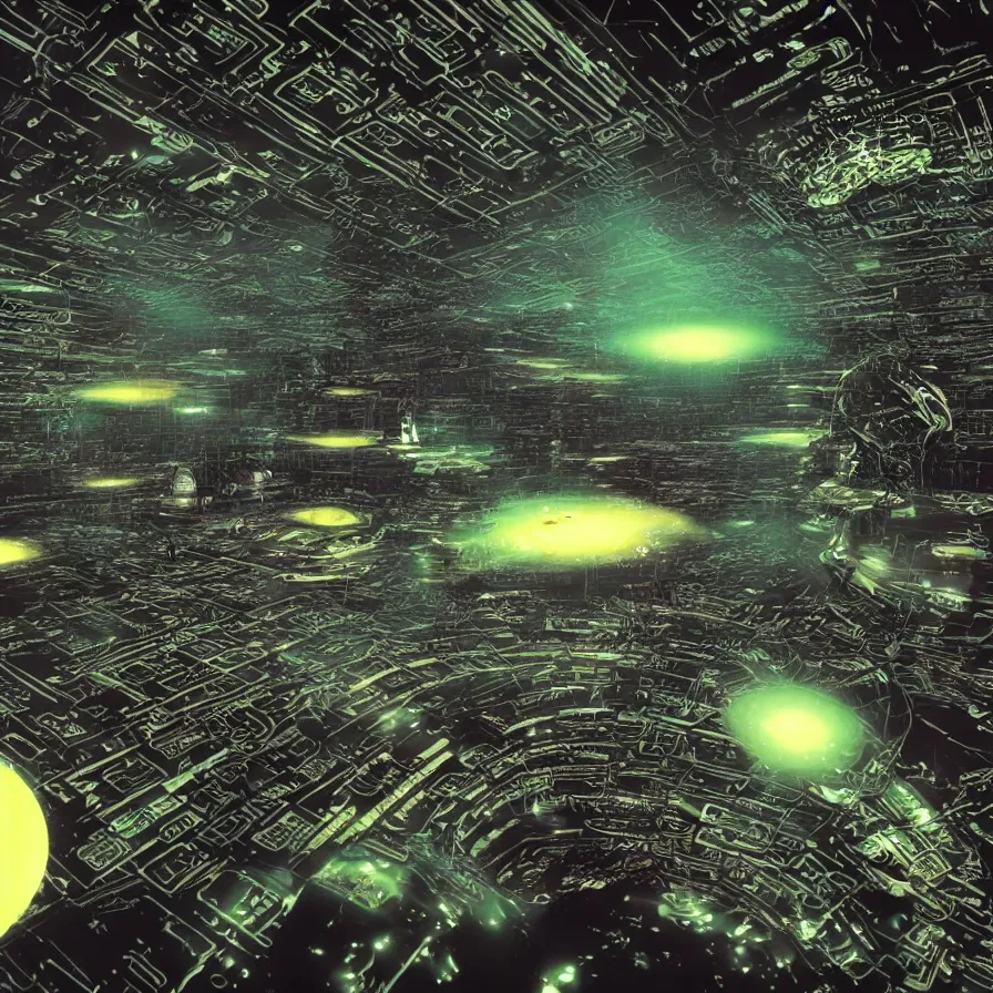 realistic detailed image of aliens and ufos, glitch, | Stable Diffusion ...