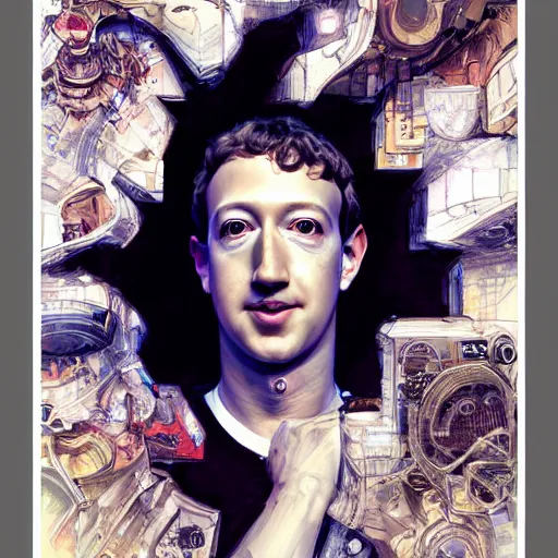 mark zuckerberg, jeff bezos, artgerm, very detailed, | Stable Diffusion ...