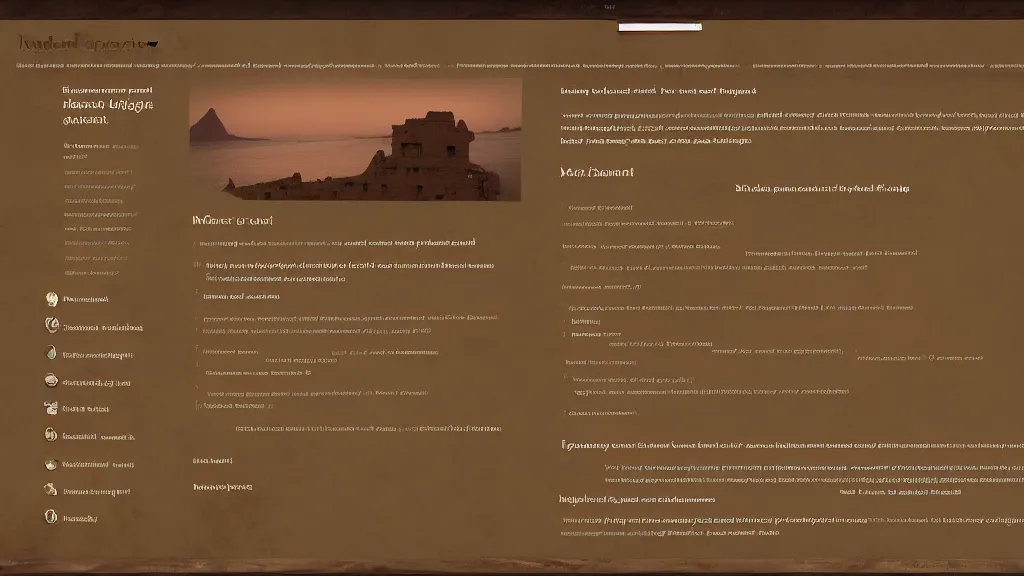 Imageboard website from the Kingdom of Kush, screenshot | Stable ...