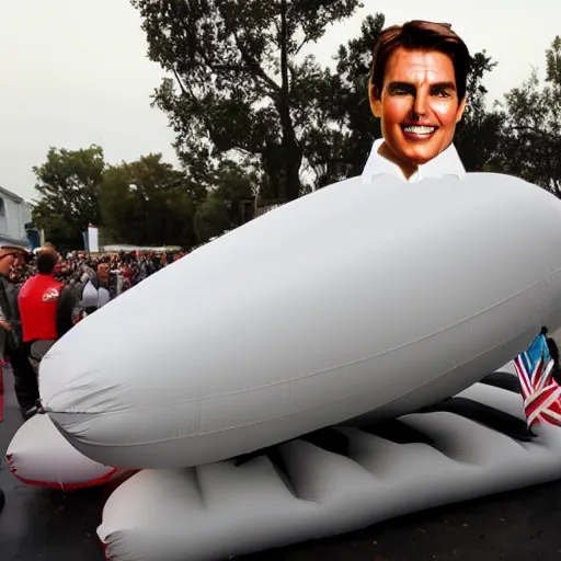 inflatable tom cruise | Stable Diffusion