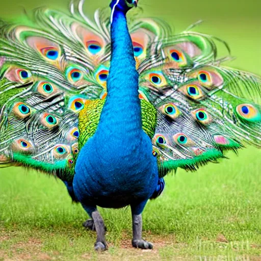 a peacock - cat - hybrid, animal photography, wildlife | Stable ...