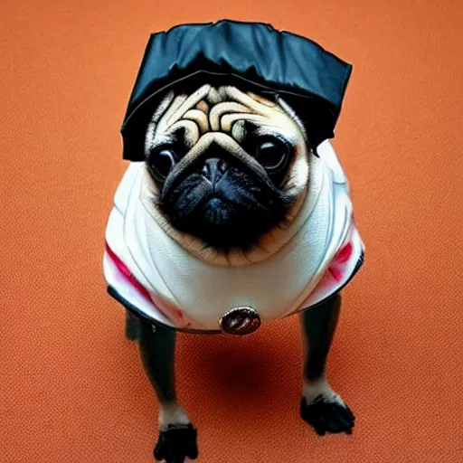 pug wearing rapper clothes | Stable Diffusion | OpenArt