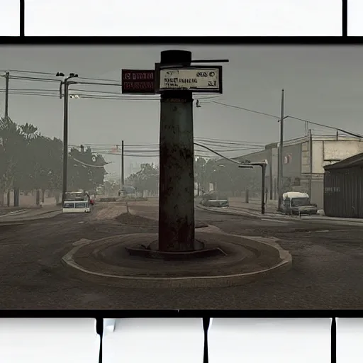 silent hill, gta 5 loading screen poster | Stable Diffusion | OpenArt