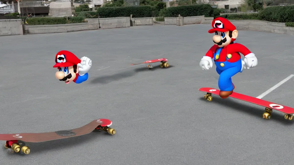 super mario skateboarding | Stable Diffusion | OpenArt