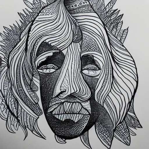 a doodle in the style of karl kopinski. pen and ink | Stable Diffusion ...