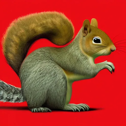photorealistic squirrel from the simpsons, squirrel | Stable Diffusion ...