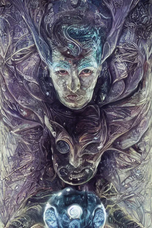 single face portrait. complex hyper-maximalist | Stable Diffusion | OpenArt