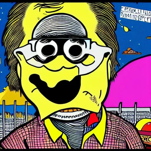 elon musk, by matt groening, simpsons artist, cartoon, | Stable Diffusion | OpenArt