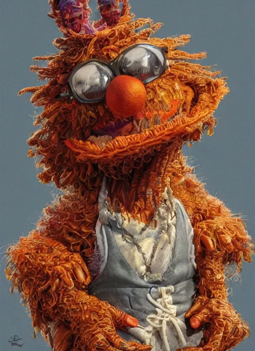 portrait of a Fraggle in Society (1989), intricate, | Stable Diffusion ...