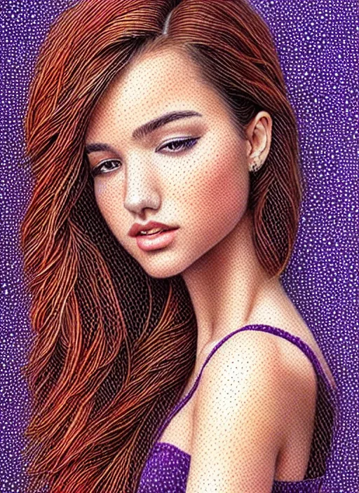 portrait of an incredibly beautiful young woman, full | Stable ...