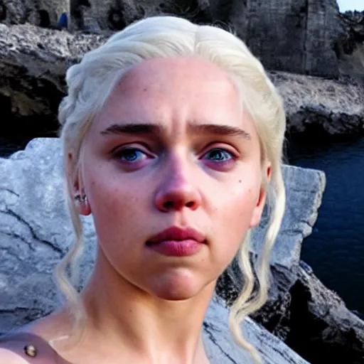 a selfie of daenerys targaryen played by a young | Stable Diffusion ...