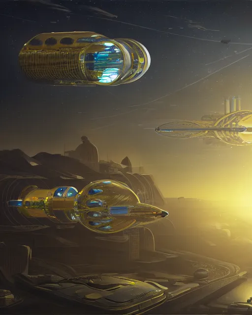 Solarpunk space ship, futuristic utopia, scifi, | Stable Diffusion ...