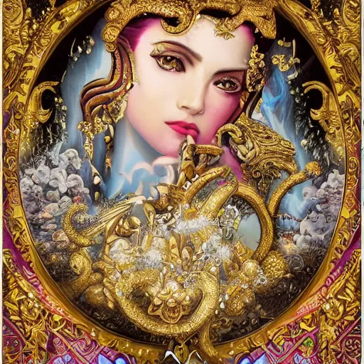 An extremely ornate portrait of a Chandra Nalaar, | Stable Diffusion | OpenArt