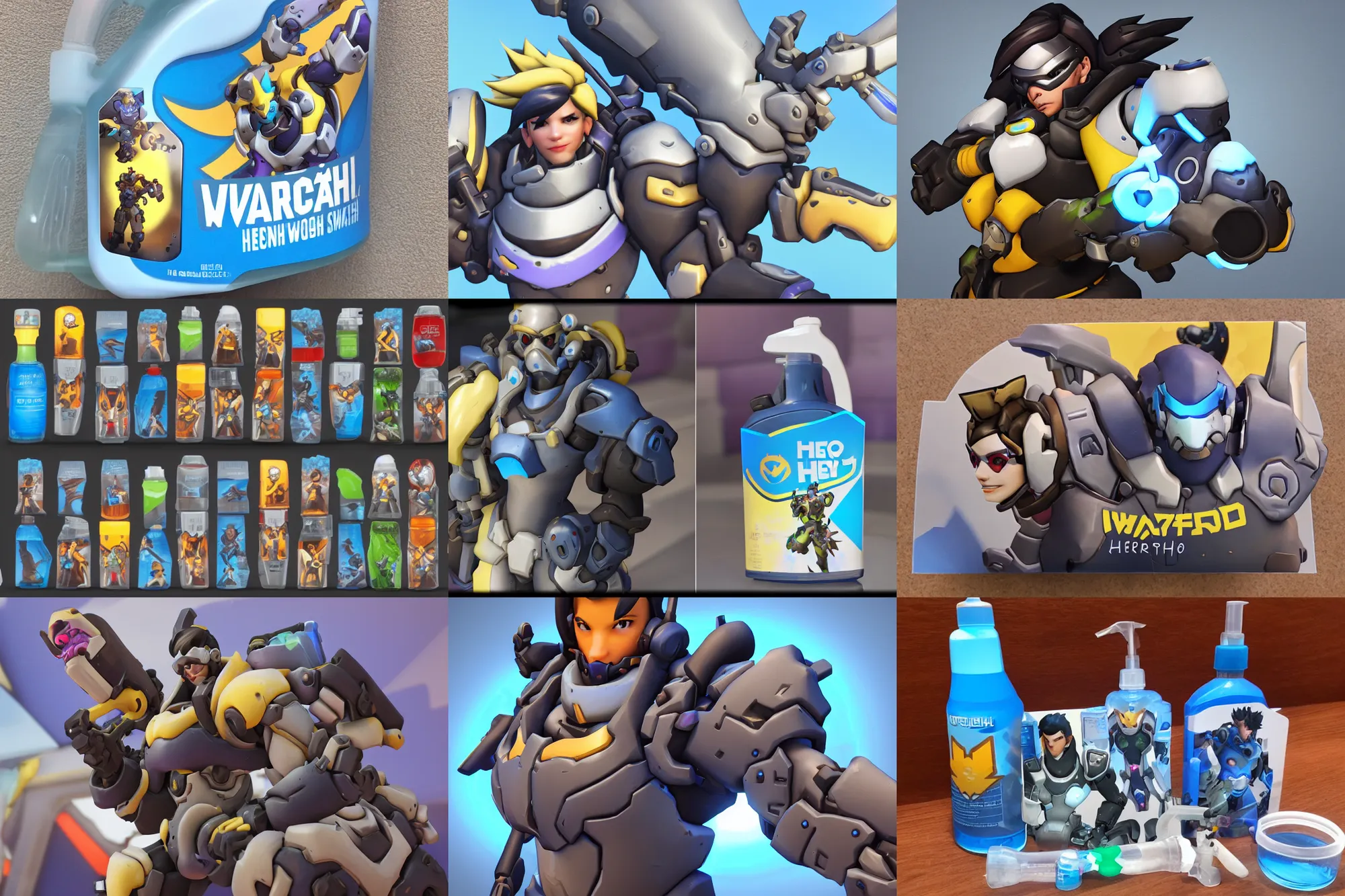 overwatch hero made out of mouthwash | Stable Diffusion | OpenArt