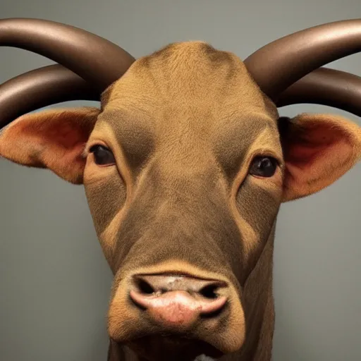 bull headed human, mugshot | Stable Diffusion | OpenArt