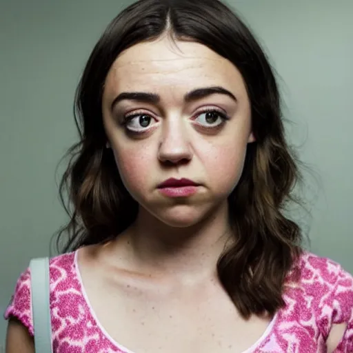 a combination of aubrey plaza, tanya reynolds, maisie | Stable Diffusion