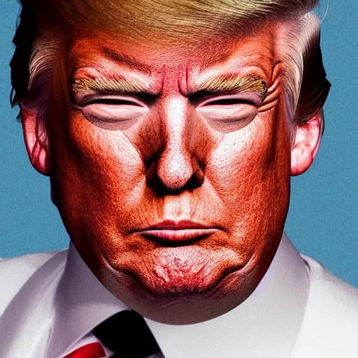 Donald Trump in Bee body, hyper realistic photography, | Stable ...