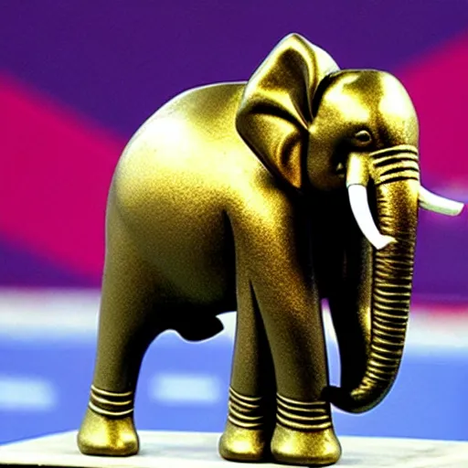 an elephant winning gold at the olympics | Stable Diffusion | OpenArt