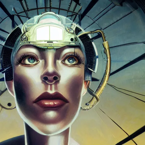 detailed face of a woman, clockwork biomechanical | Stable Diffusion ...
