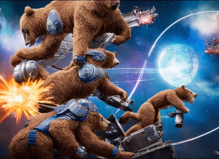 photo of the bears, playing intergalactic championship | Stable ...