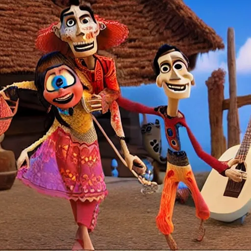 pixar coco takes place in portugal | Stable Diffusion | OpenArt