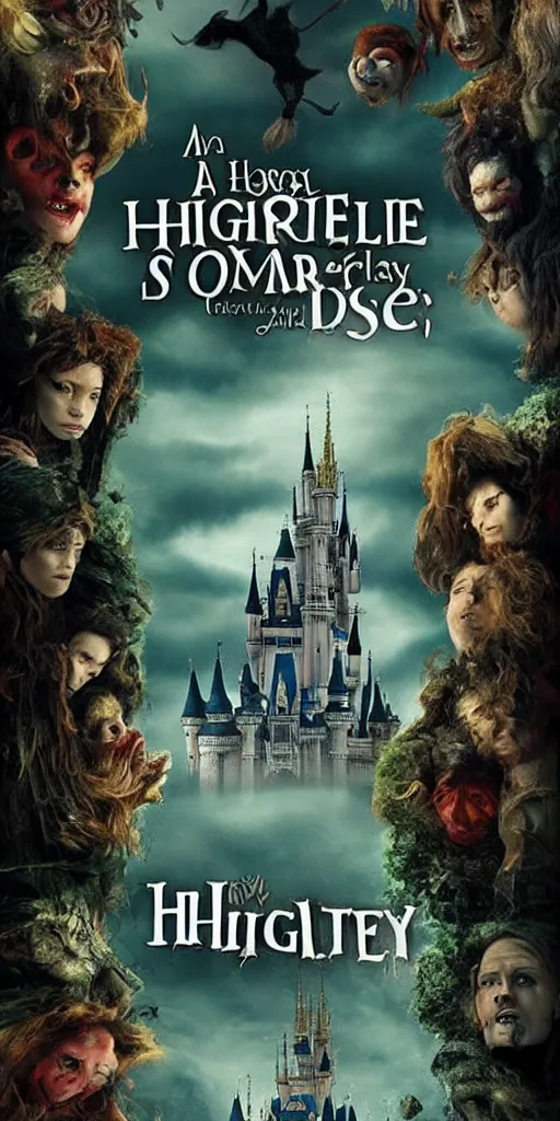 a horrible and scary disney movie, photorealistic, | Stable Diffusion ...