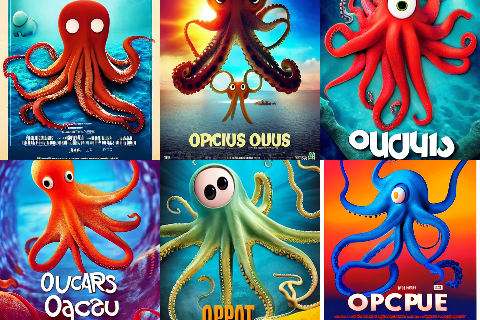 Octopus movie poster | Stable Diffusion | OpenArt