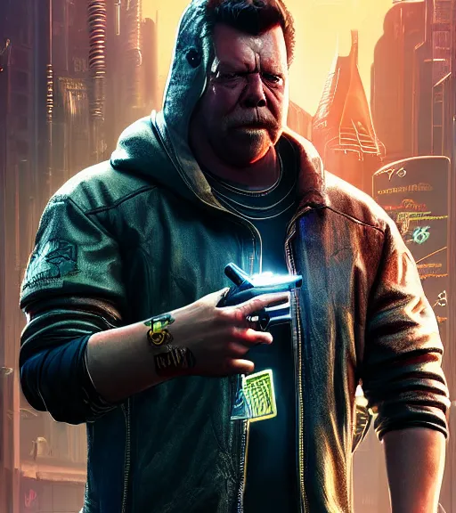 cyberpunk 2 0 7 7, charismatic rugged male battle | Stable Diffusion ...