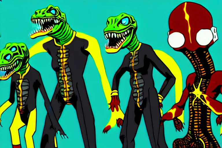 elasmosaur, reptillian demonic aura. slitherman. jet | Stable Diffusion ...