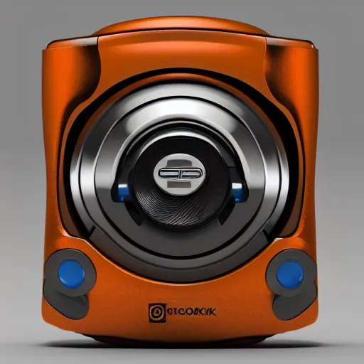 clockwork wind-up cd player octane render detailed 4k | Stable ...