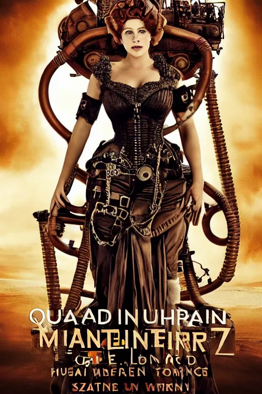 steampunk queen elizabeth ii in mad max fury road | Stable Diffusion ...