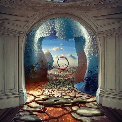 hyperrealistic random objects in a surreal dreamscape | Stable Diffusion | OpenArt