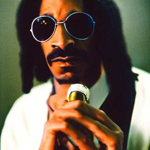 a 1970s film still of Snoop Dogg dressed as Lionel | Stable Diffusion | OpenArt