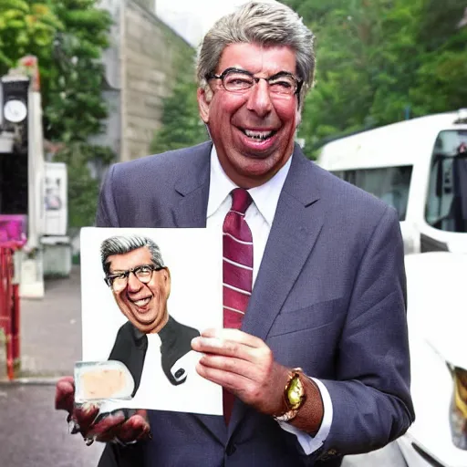 Patrick Balkany showing a | Stable Diffusion | OpenArt