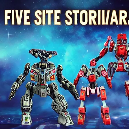 five star story mech | Stable Diffusion | OpenArt