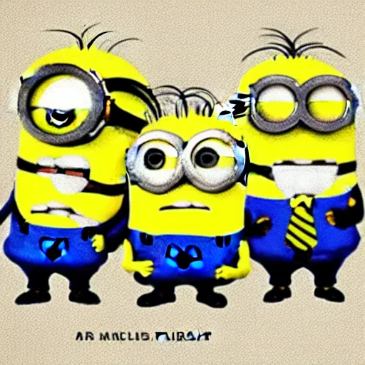 the minions, fight club!!!!! | Stable Diffusion | OpenArt