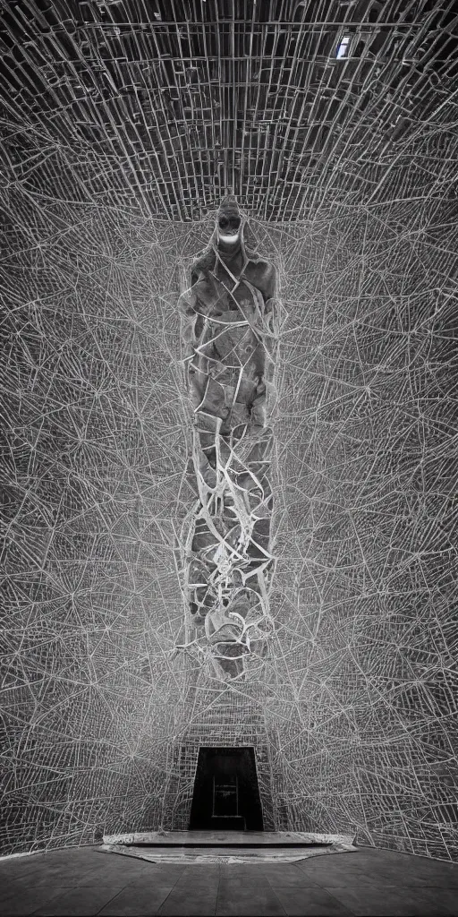 inside the temple of the virus god. large crystalline | Stable ...