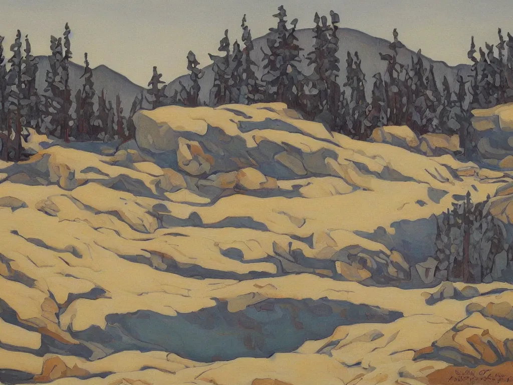 a beautiful landscape painting by group of seven, | Stable Diffusion ...