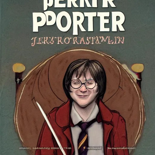 jerry potter book cover | Stable Diffusion | OpenArt