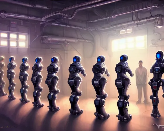 painting of the ai robotic core, factory machines, | Stable Diffusion | OpenArt