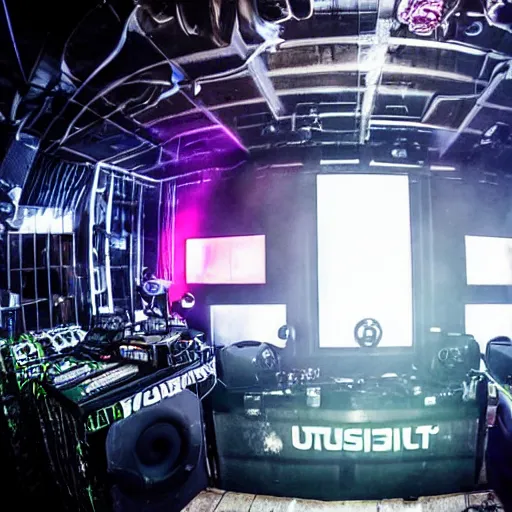 all of the best dubstep producers at an underground | Stable Diffusion ...