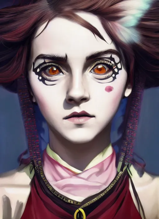 emma watson as mitsuri kanroji from kimetsu no yaiba | Stable Diffusion