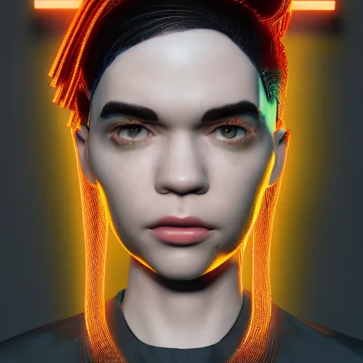 grimes 3 d render, octane render, zbrush, | Stable Diffusion | OpenArt