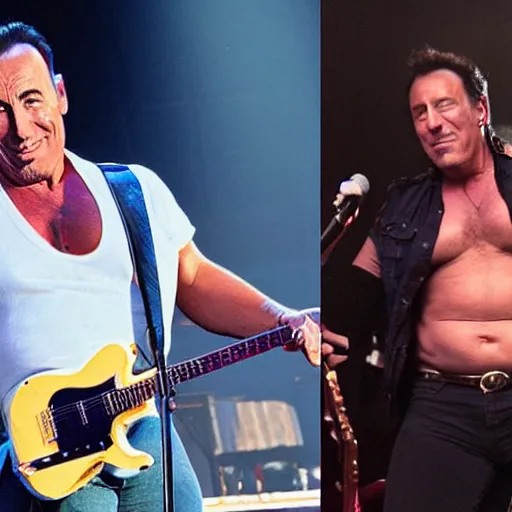 fat Bruce Springsteen | Stable Diffusion | OpenArt