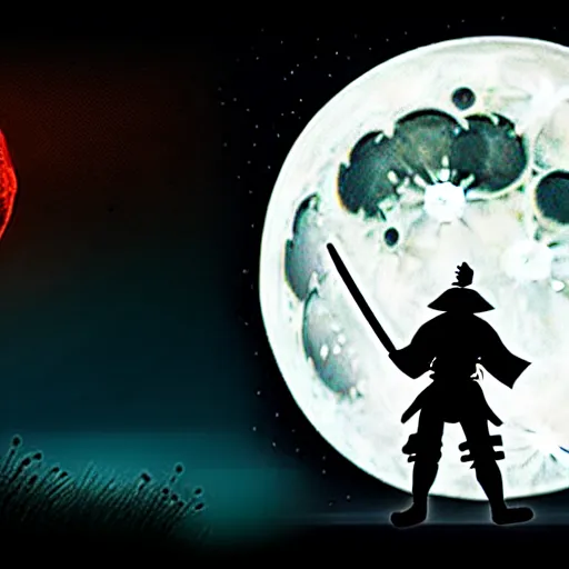 samurai under moon horror 4k | Stable Diffusion | OpenArt