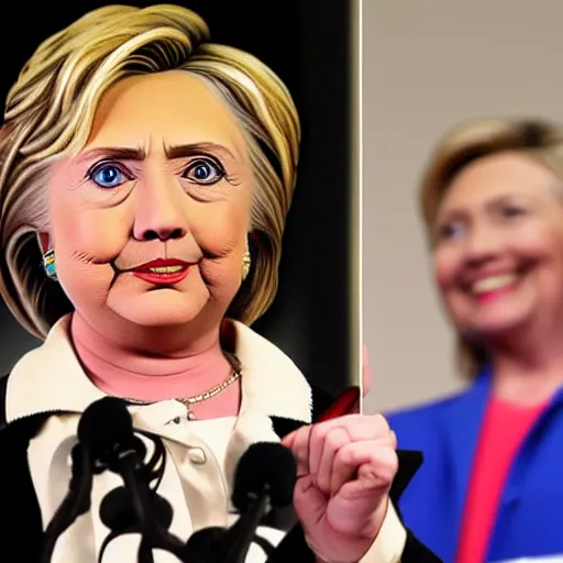 hillary clinton as the game master in a d & d session | Stable ...