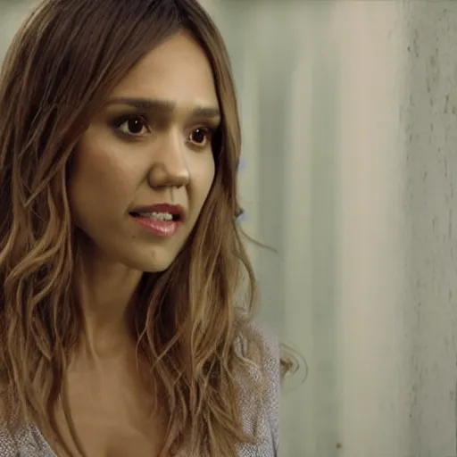 a film still of jessica alba in the mafu cage | Stable Diffusion