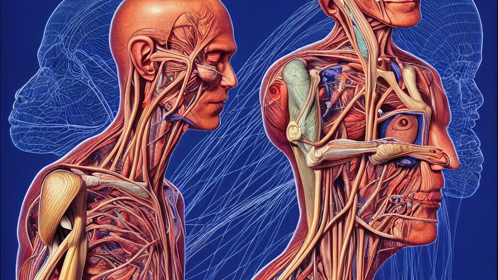 highly detailed illustration of the human anatomy by | Stable Diffusion ...