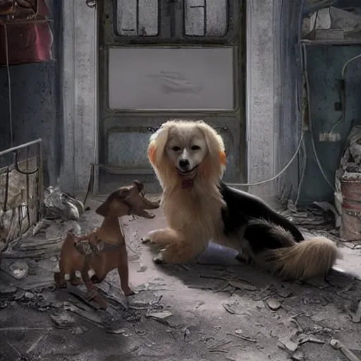 a striking hyper real illustration of Elle Fanning and | Stable ...